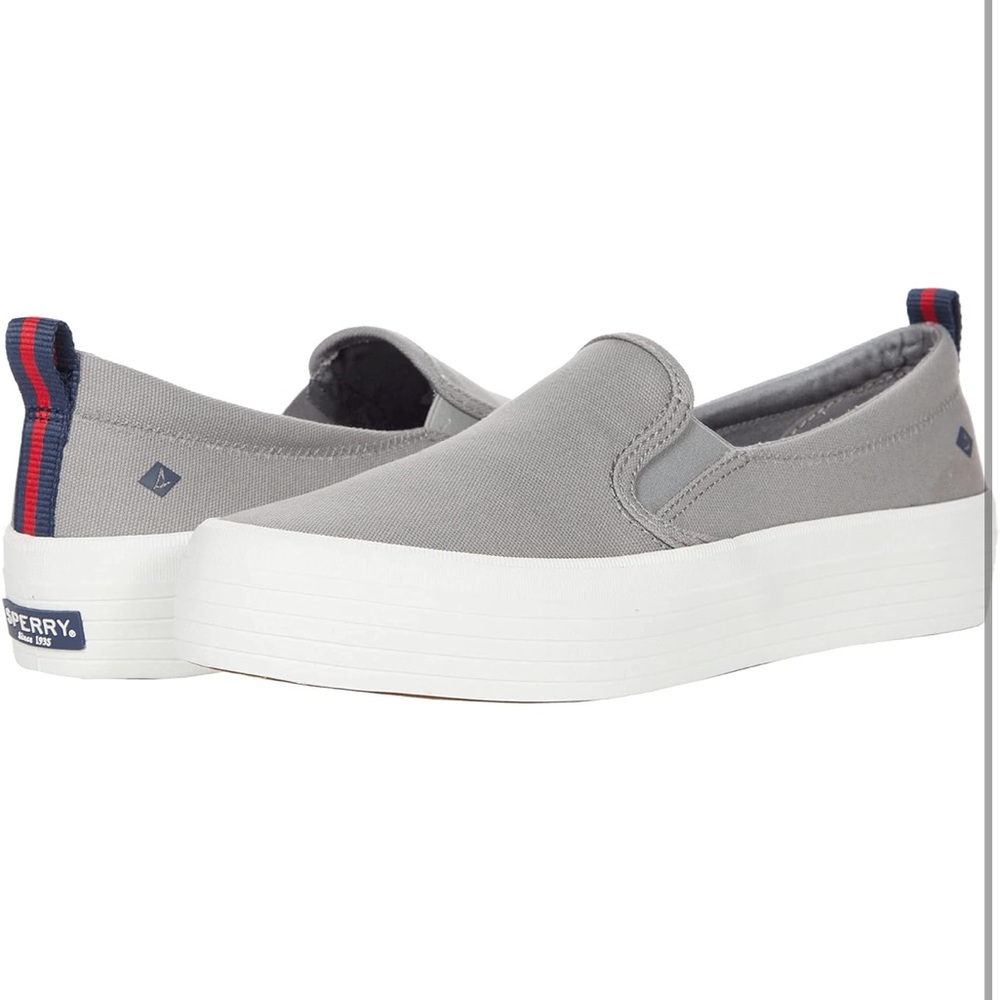 Sperry Women’s Crest Twin Gore Platform Slip On Sneak… - Gem